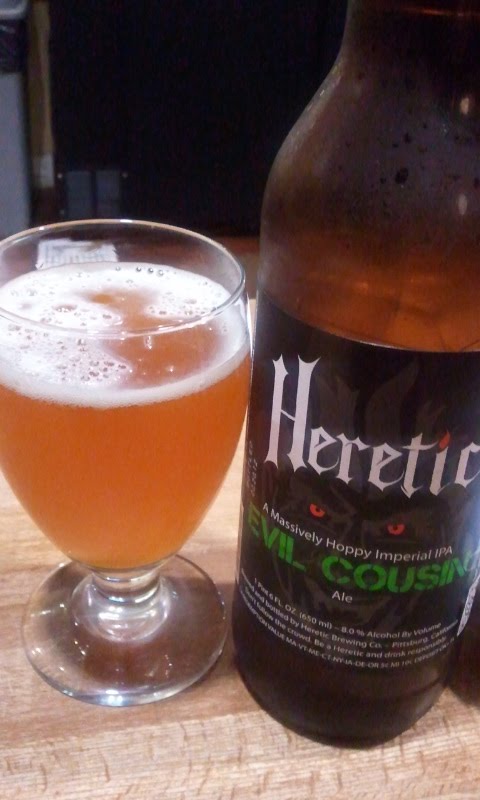 | Heretic Brewing: Evil Cousin AleBeer & Whiskey Brothers
